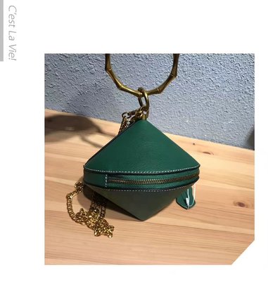 2018 trendy design original manufacturer  first layer leather lady special mini handbag