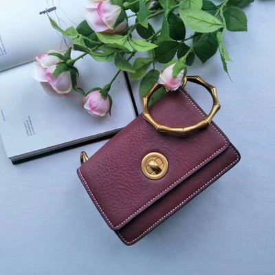 2018 trendy design original manufacturer  first layer leather lady shoulder  bag with bug ring