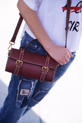 2018 trendy design original manufacturer  first layer leather vitage lady shoulder bag
