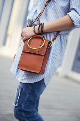 2018 hot sale original manufacturer  first layer leather vitage lady shoulder bag and clutch