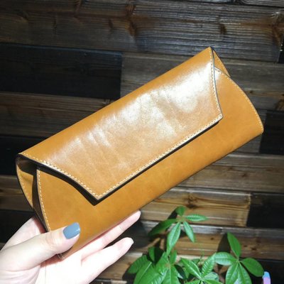 2018 hot sale original manufacturer  first layer leather vitage lady long purse