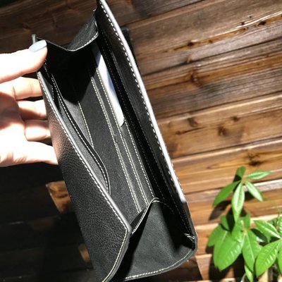 2018 hot sale original manufacturer  first layer leather vitage lady long purse