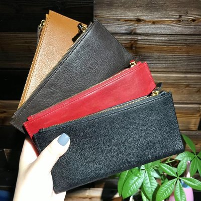 2018 hot sale original manufacturer  first layer leather classicak lady long purse