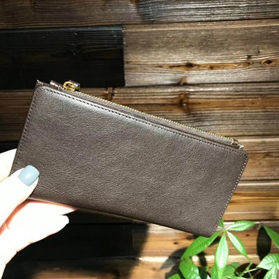 2018 hot sale original manufacturer  first layer leather classicak lady long purse