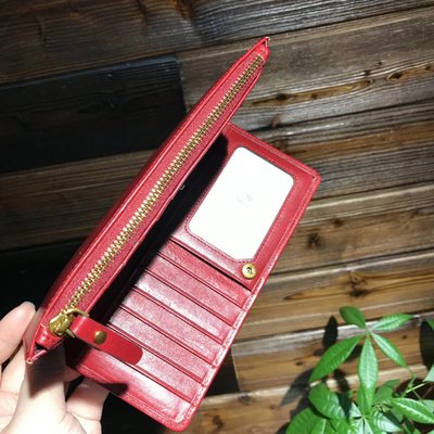 2018 hot sale original manufacturer  first layer leather classicak lady long purse