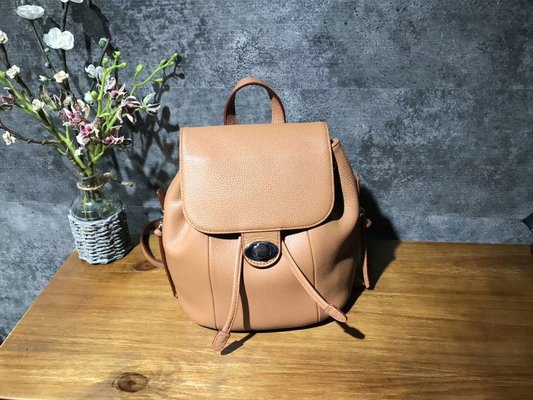 2018 hot sale original manufacturer first layer leather classical lady backpack