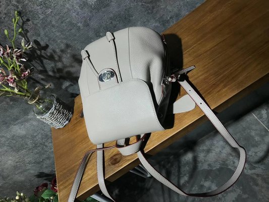 2018 hot sale original manufacturer first layer leather classical lady backpack