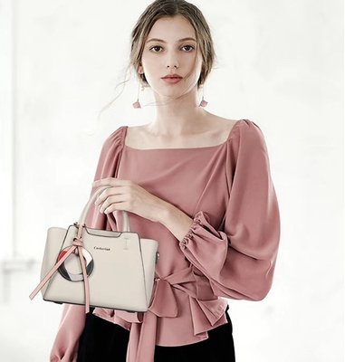 2018 hot sale original manufacturer newest high quality lady leather handbag