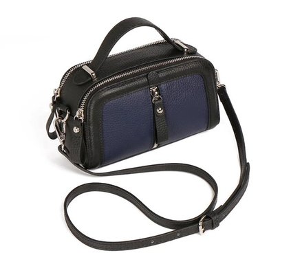 2018 fashion designed original manufacturer top layer leather lady shoulder bag