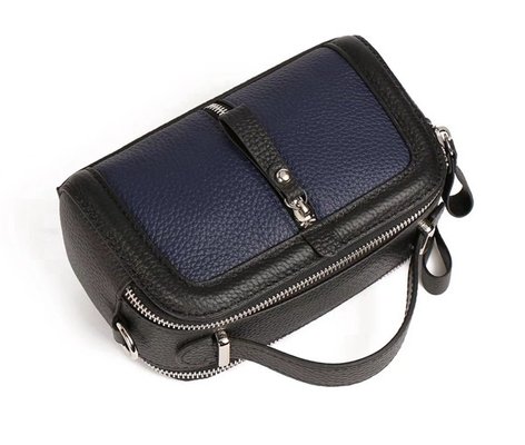 2018 fashion designed original manufacturer top layer leather lady shoulder bag