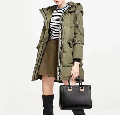 2018 fashion designed original manufacturer top layer leather lady handbag