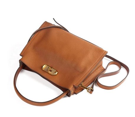 2018 trendy designed original manufacturer top layer leather lady handbag