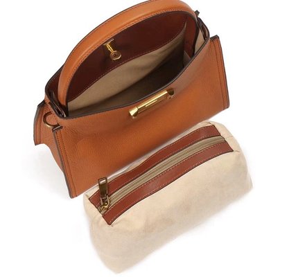 2018 trendy designed original manufacturer top layer leather lady handbag