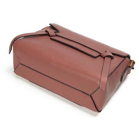 2018 trendy designed original manufacturer top grain leather lady shoulder bag
