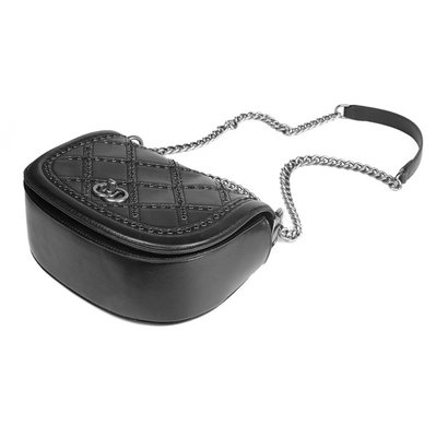 2018 fashion designed original manufacturer top layer leather lady chain bag