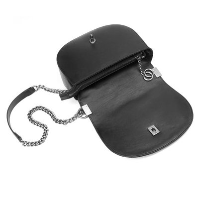 2018 fashion designed original manufacturer top layer leather lady chain bag