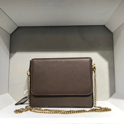 2018 hot sale vitage designed  first grain cow  leather lady chain small shoulder bag