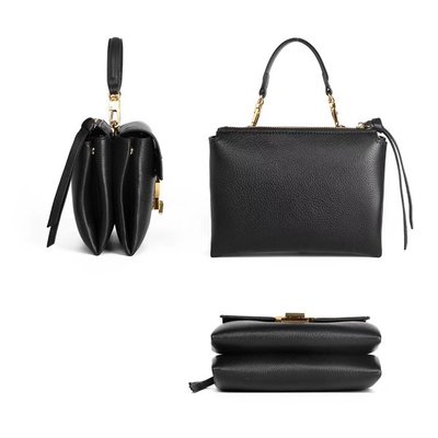 2018 hot sale original manufacturer top layer leather lady shoulder bag