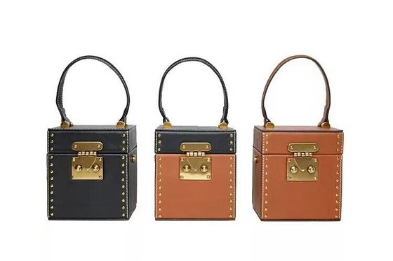 2018 hot sale vitage designed original manufacturer leather lady box bag