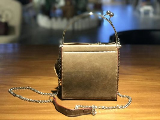 2018 hot sale vitage designed original manufacturer leather lady chain bag