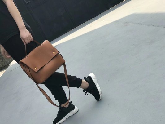 2018 trendy designed original manufacturer high quality soft leather lady  handbag