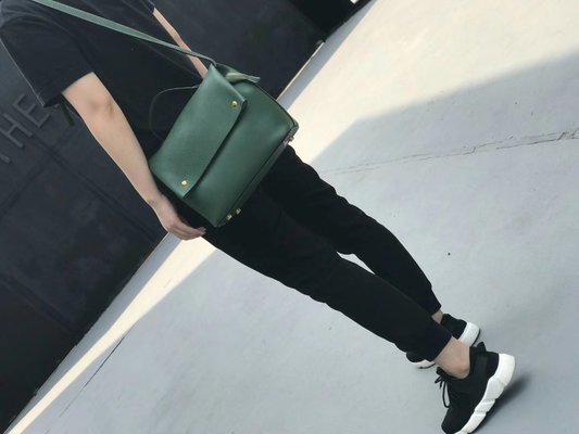 2018 trendy designed original manufacturer high quality soft leather lady  handbag