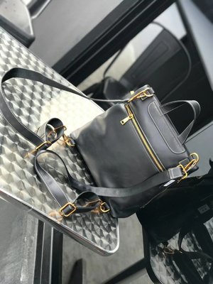 2018 trendy designed original manufacturer high quality pure leather lady backpack