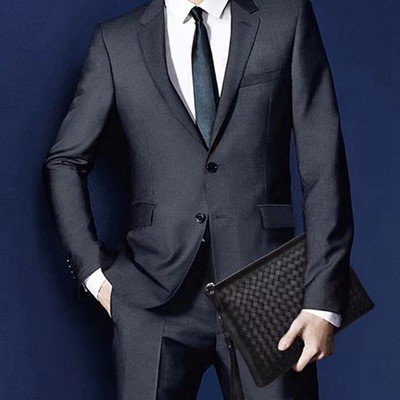 2018 fashion designed original manufacturer leather men’s clutch