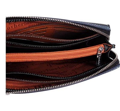 hot sale fashion designed original manufacturer leather clutch