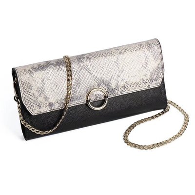 2018 new designed original manufacturer lady top layer leather clutch