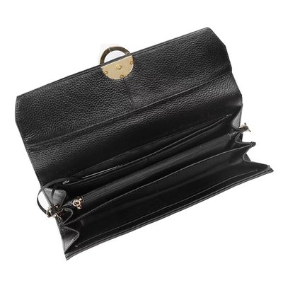 2018 new designed original manufacturer lady top layer leather clutch