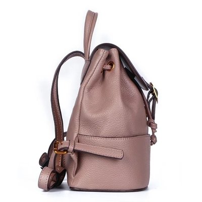 2018 fashion designed original manufacturer lady leather casual backpack