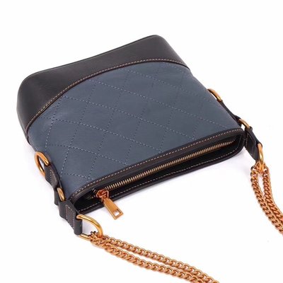 2018 newest design original manufacturer lady chain leather shoulder bag