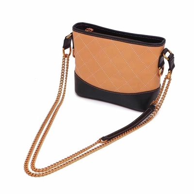 2018 newest design original manufacturer lady chain leather shoulder bag