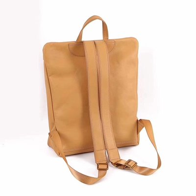 2018 newest design original manufacturer lady leather casual backpack