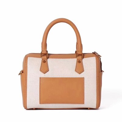 2019 newest design original manufacturer lady first grain leather handbag