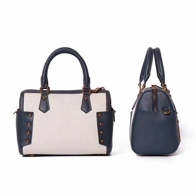 2019 newest design original manufacturer lady first grain leather handbag