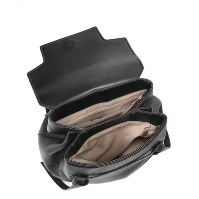 2019 hot sale original manufacturer trendy design lady leather backpack