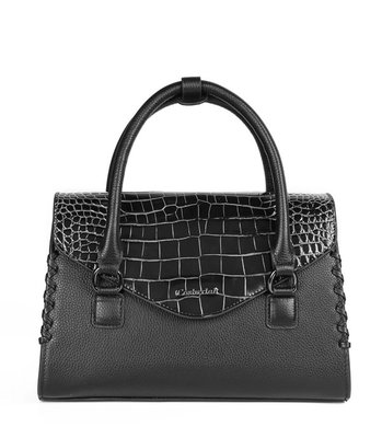 2019 original manufacturer Wholesale New Trendy Fashion black first layer cow leather handbag for ladies