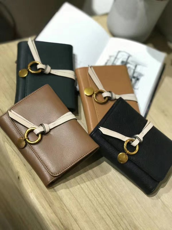 2018 New designed original manufacturer lady fashionable first layer leather lady lovely wallet
