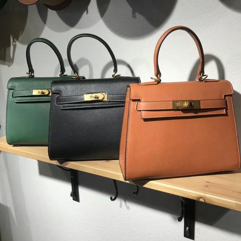 2018 trendy design original manufacturer  first layer leather lady stylish handbag