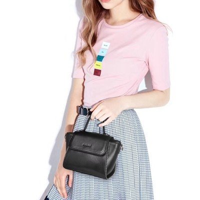 2018 hot sale fashion designed original manufacturer lady leather handbag