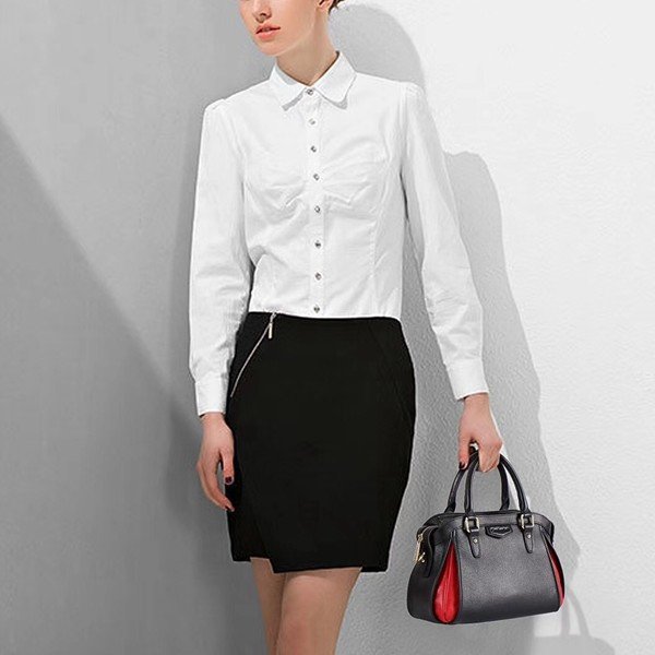 2019 newest design original manufacturer hot sale lady leather handbag
