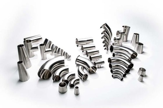 industrial 1.4301 1.4401 Stainless Steel Sanitary Fittings Welded DIN Standard