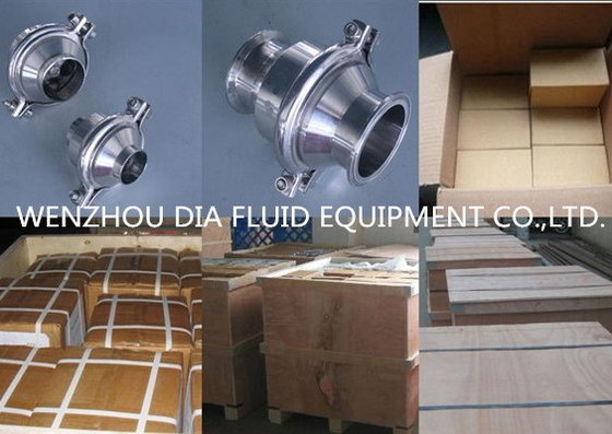 Sanitary Stainless Steel Swing Check Valve 3/4" - 4" With 304 or 201 Clamp
