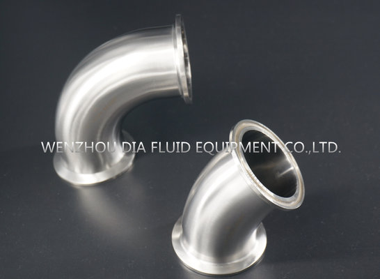 3A SMS DIN BS Standard Stainless Steel Sanitary Fittings304  / 316L Stainless Steel Pipe Fittings