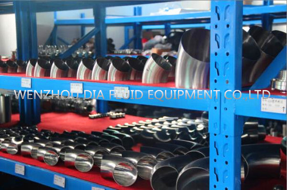 AISI 304 Stainless Steel Sanitary Fittings Pipe Tee / Elbow / Clamp / Union