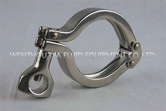 Food Grade Sanitary Clamp Fittings / 2 Piece A37 - 10 Inch 13MHHM Clamp