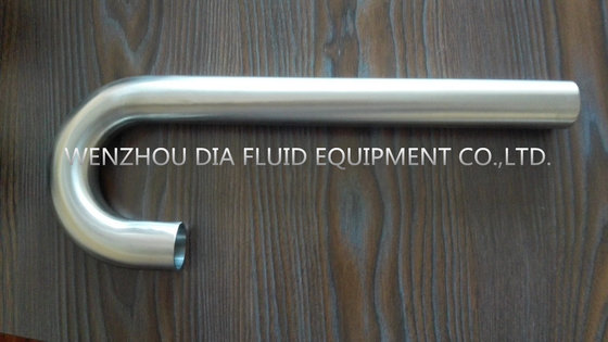 1.5" & 2" Balustrading Sanitary Diable 180 Degree Bend With Tube Length 300MM