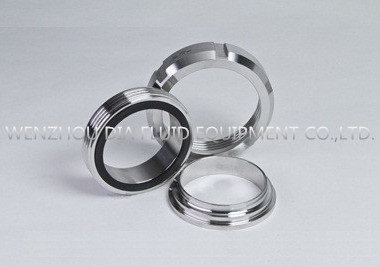 DIN11850 Tp304 Short Stainless Steel Unions DN50 x 1.5mm / Sanitary Union